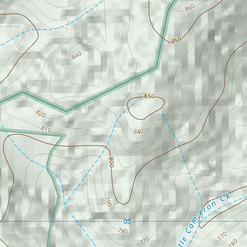 Mount Cameron (8061-441) Map by Department of Natural Resources and ...