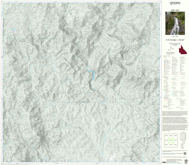 Mount Cameron (8061-442) Map by Department of Natural Resources and ...