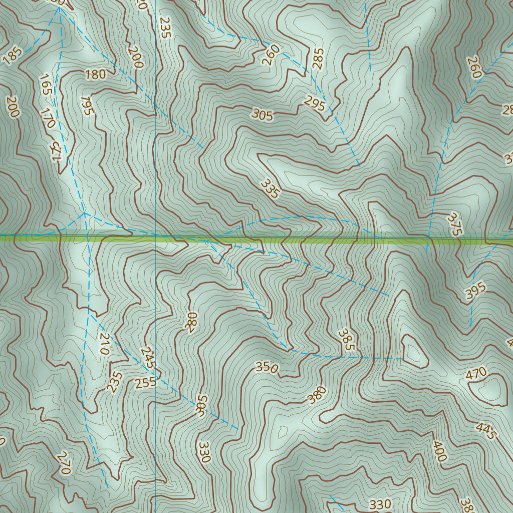 Mount Charlton (8655-411) Map by Department of Natural Resources and ...