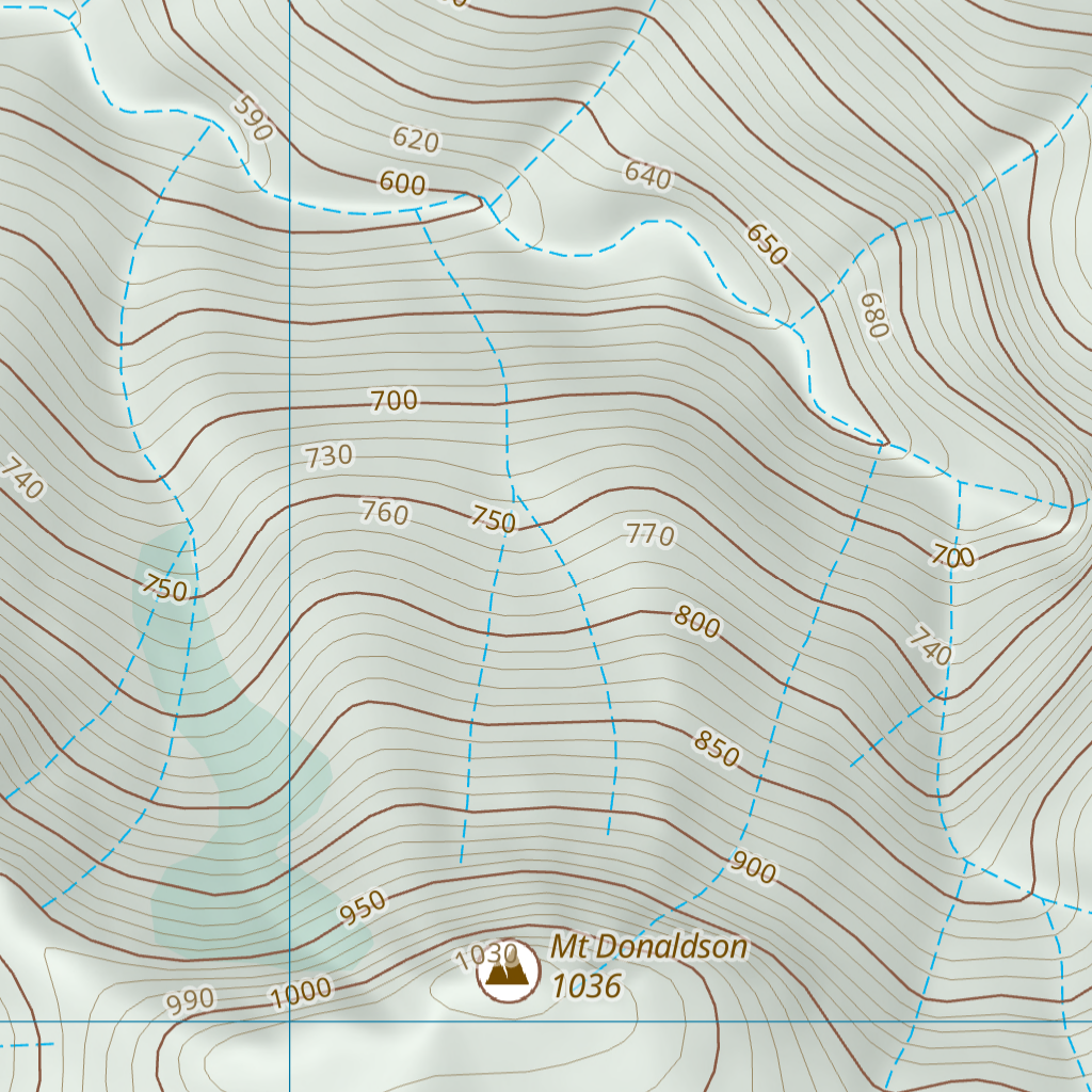 Mount Donaldson (9240-324) Map by Department of Natural Resources and ...