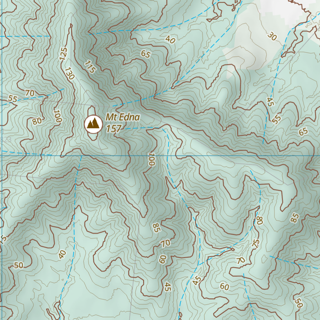 Mount Edna (8162-343) Map by Department of Natural Resources and Mines ...