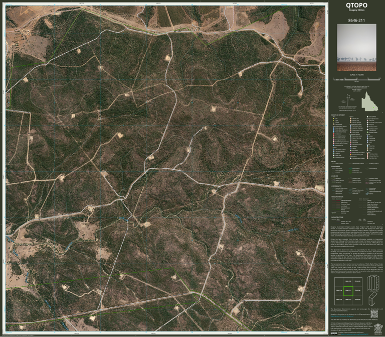 Mount Hutton (8646-211i) Map by Department of Natural Resources and ...