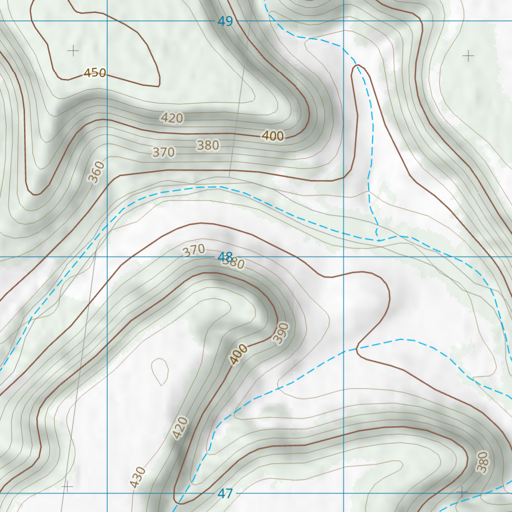 Mount Hutton (8646-24) Map by Department of Natural Resources and Mines ...