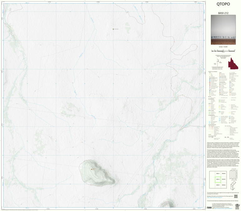 Mount Macdonald (8450-212) Map by Department of Natural Resources and ...