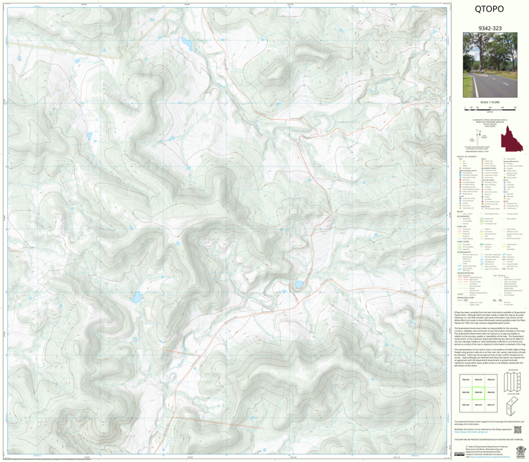 Mount Machar (9342-323) Map by Department of Natural Resources and ...