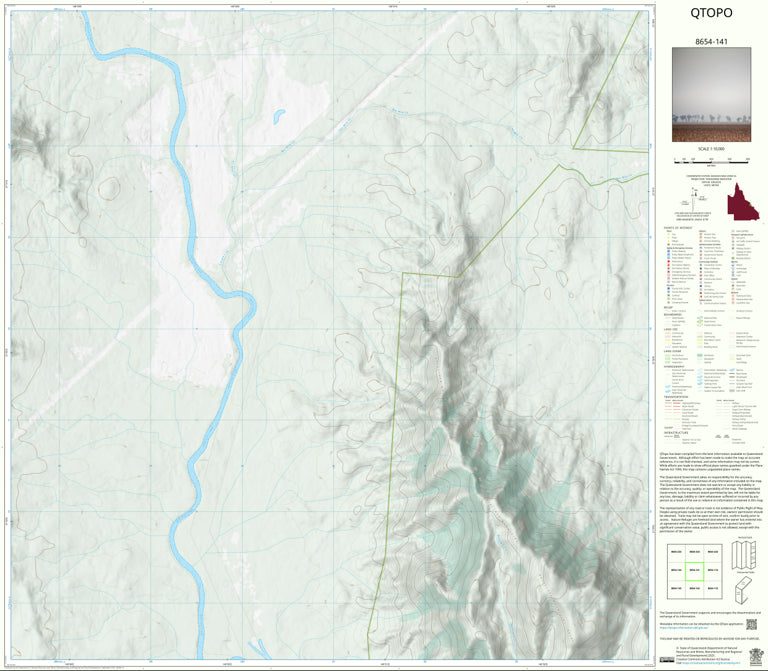 Mount Maryvale (8654-141) Map by Department of Natural Resources and ...