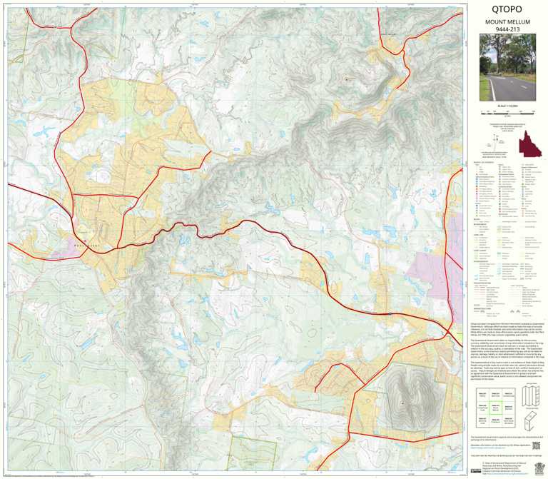 Mount Mellum (9444-213) Map by Department of Natural Resources and ...