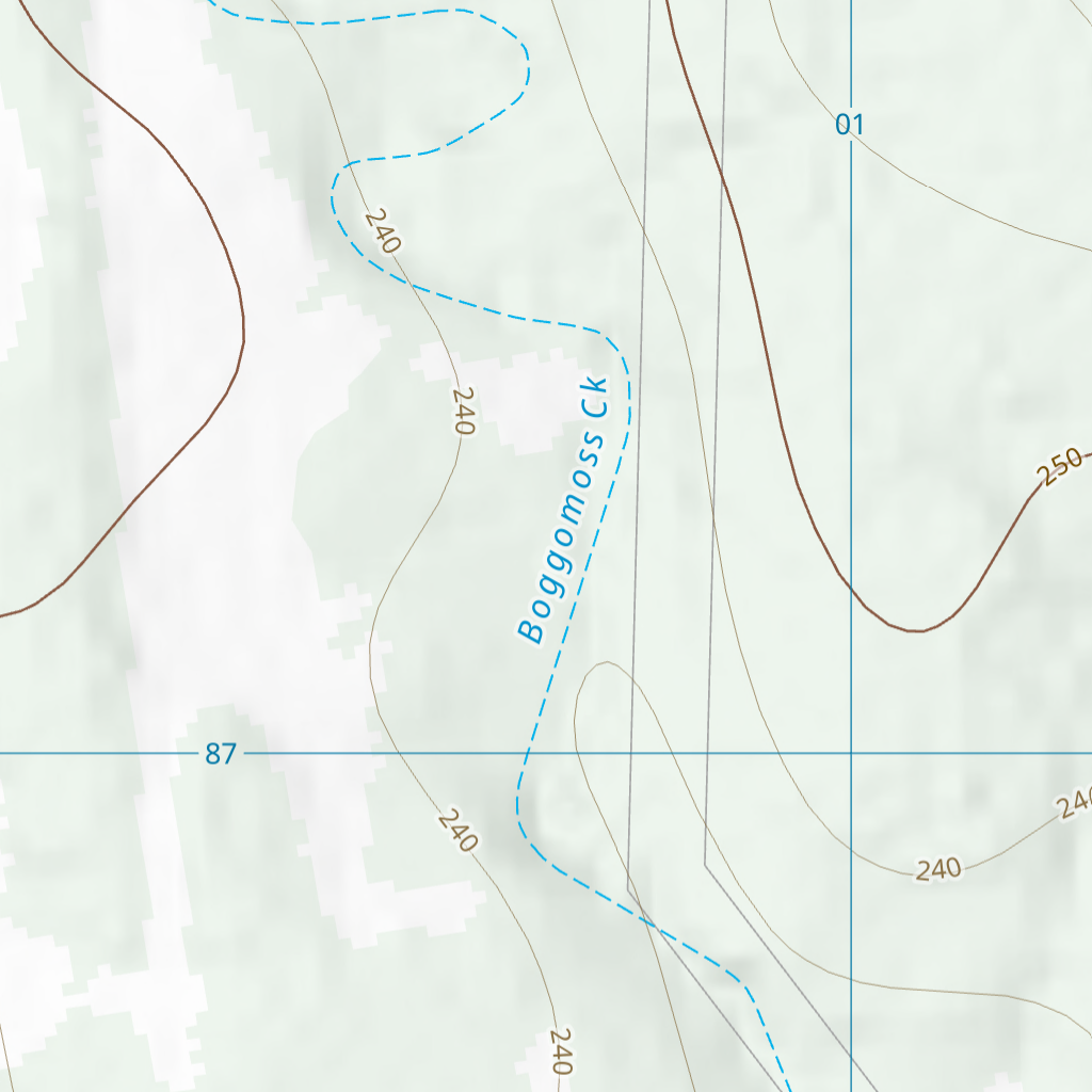 Mount Moss (8947-334) Map by Department of Natural Resources and Mines ...