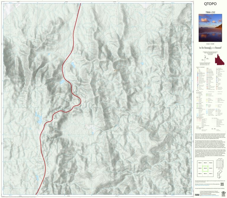 Mount Murray (7866-232) Map by Department of Natural Resources and ...