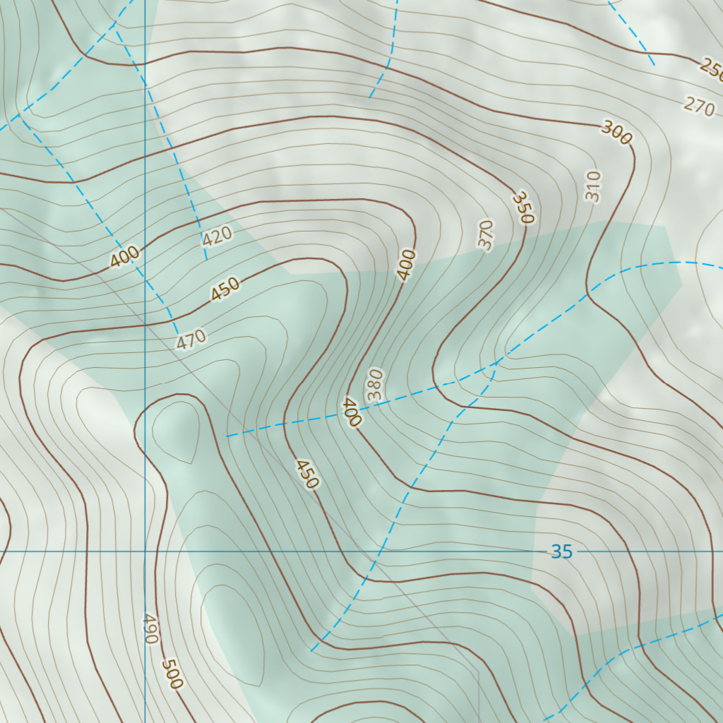Mount Redshirt (9049-412) Map by Department of Natural Resources and ...