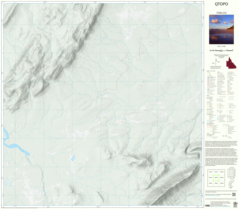Mount Remarkable (7759-212) Map by Department of Natural Resources and ...