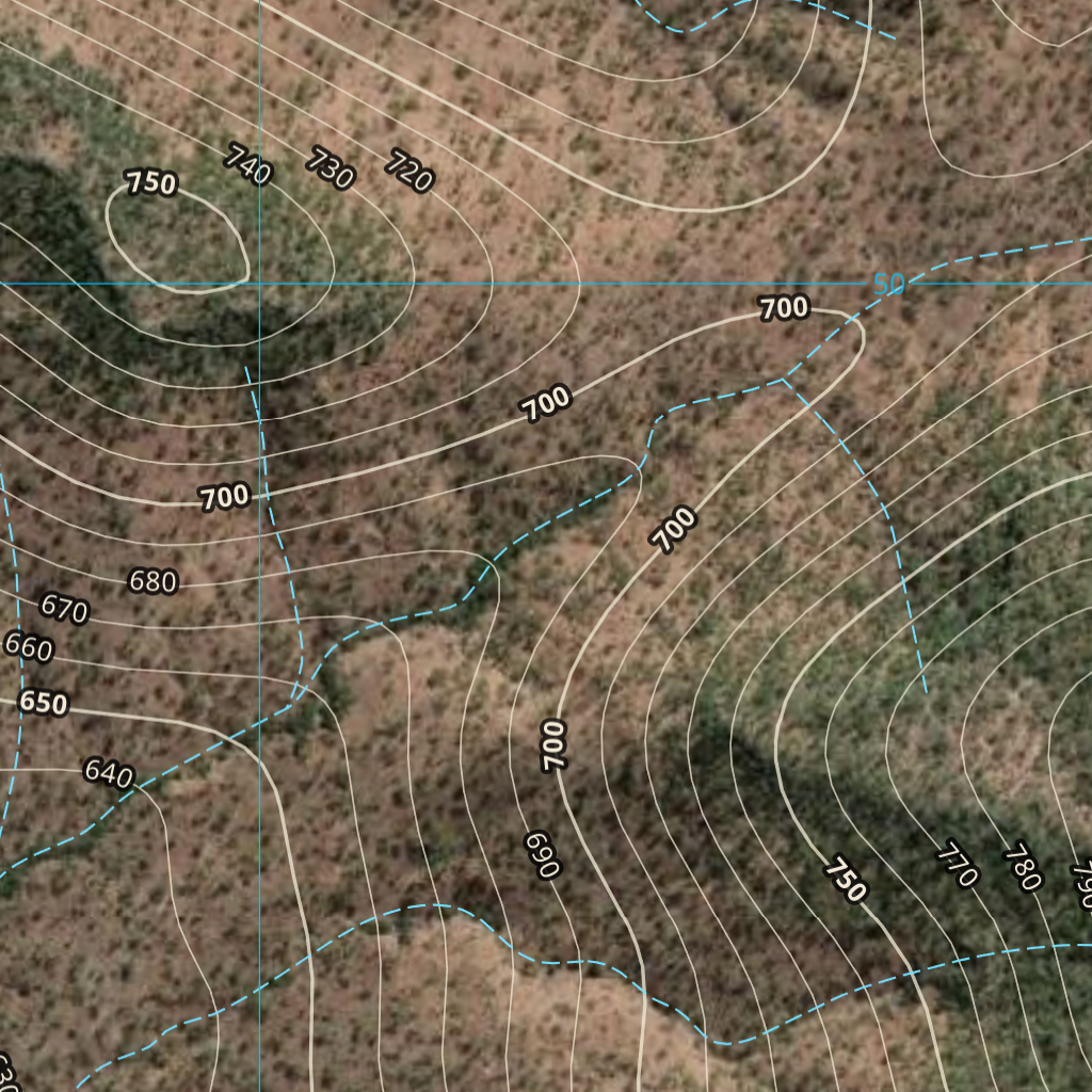 Mount Rous (7659-231i) Map by Department of Natural Resources and Mines ...