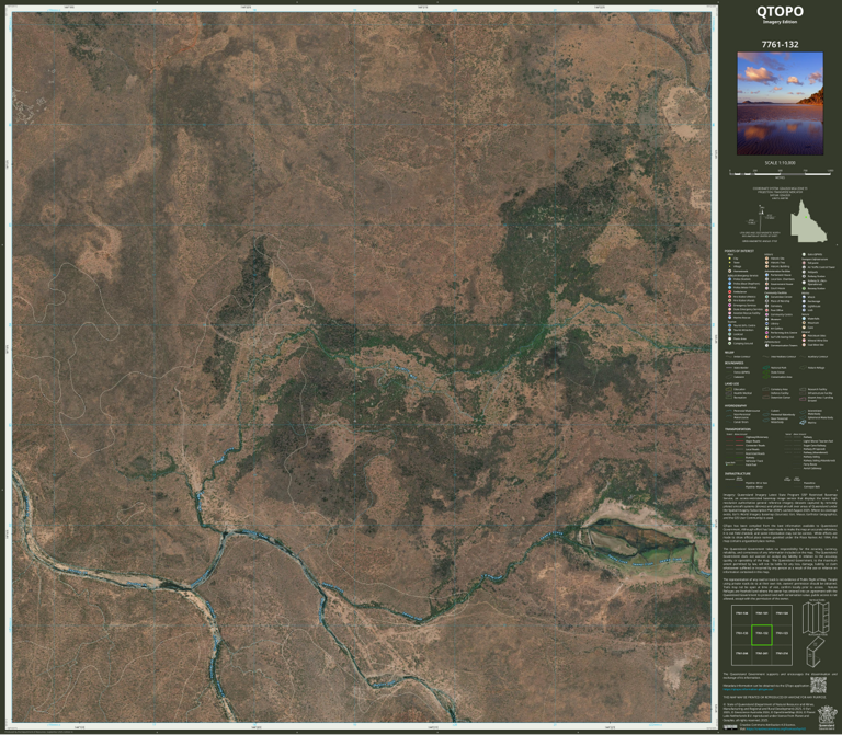 Mount Surprise (7761-132i) Map by Department of Natural Resources and ...
