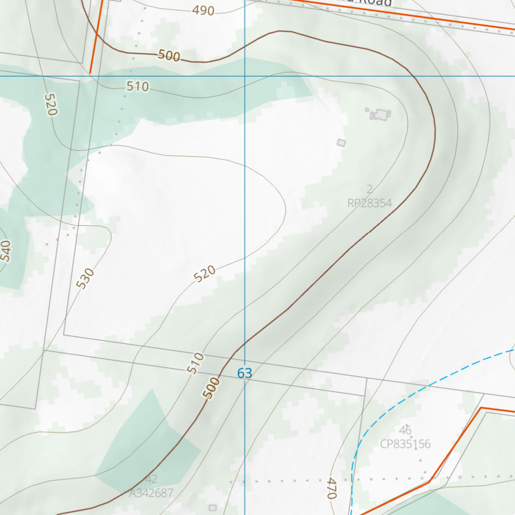 Mount Tyson (9242-442) Map by Department of Natural Resources and Mines ...