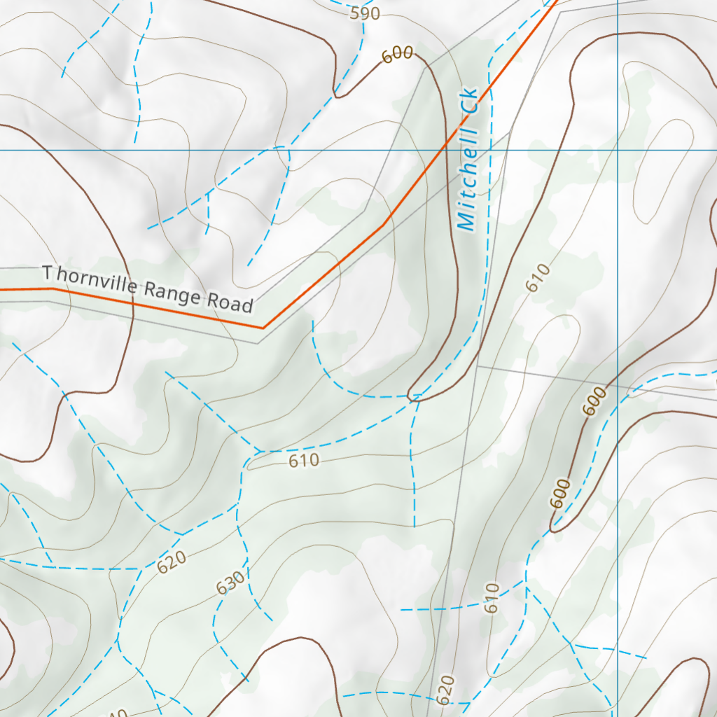 Mount Warren (9243-143) Map by Department of Natural Resources and ...