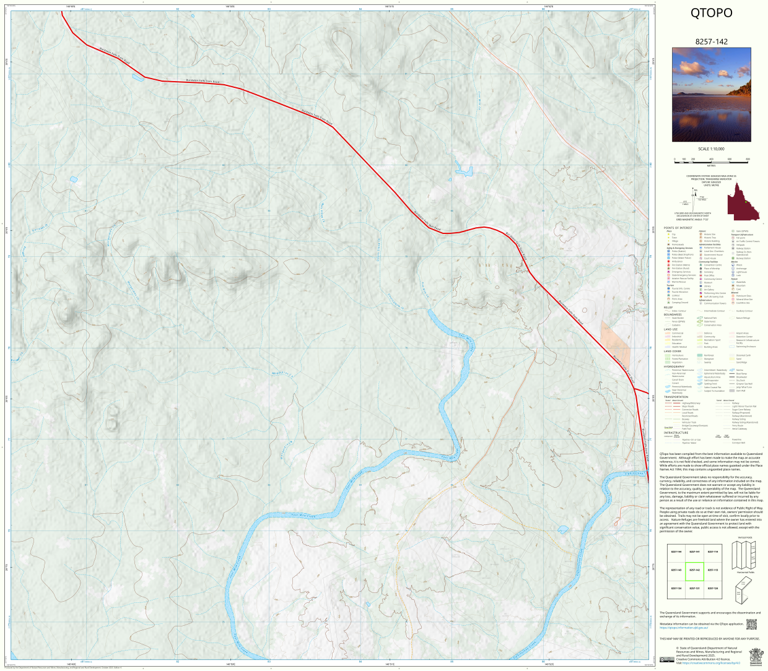 Mount Wright (8257-142) Map by Department of Natural Resources and ...