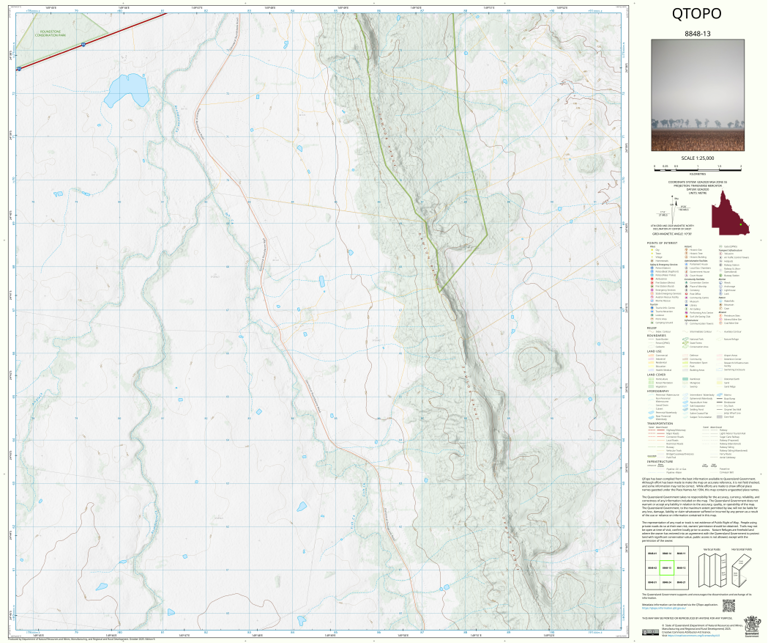 Moura (8848-13) Map by Department of Natural Resources and Mines ...