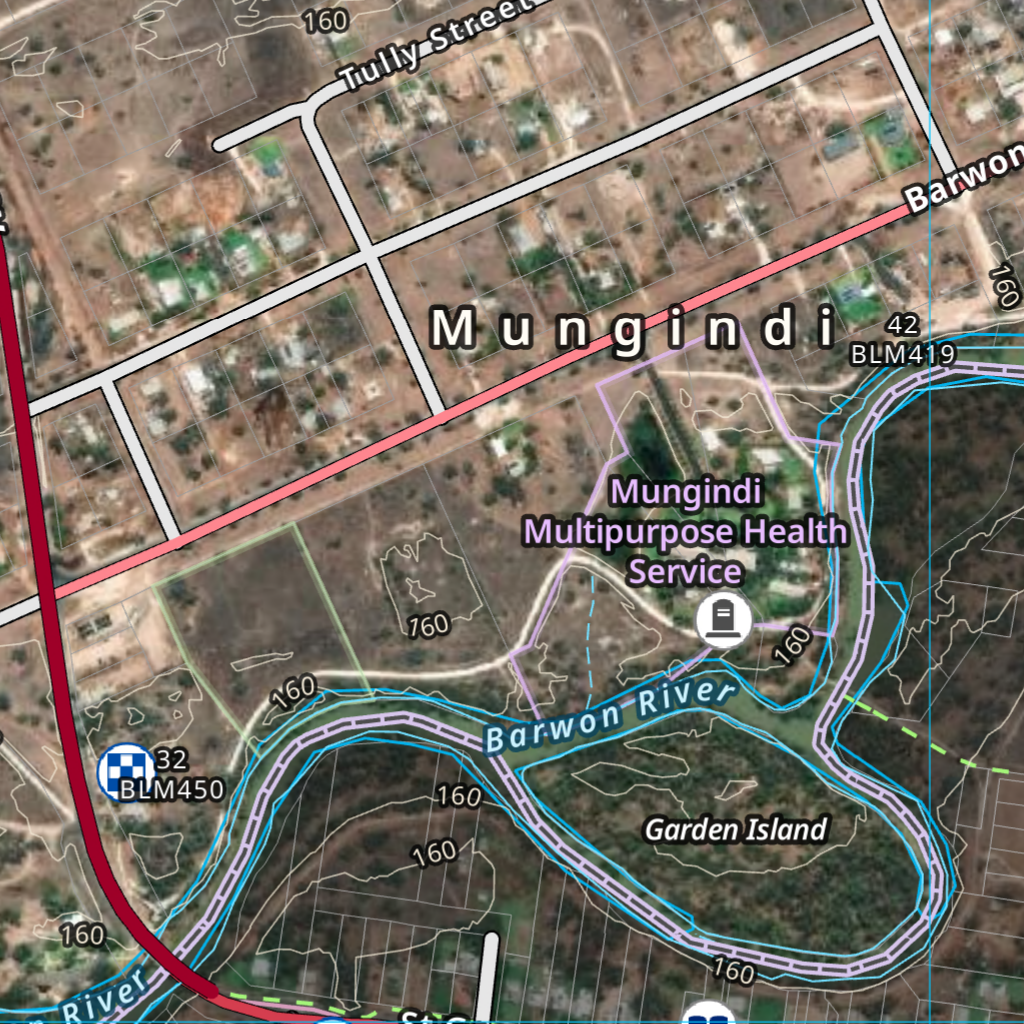 MUNGINDI (8640-222i) Map by Department of Natural Resources and Mines ...