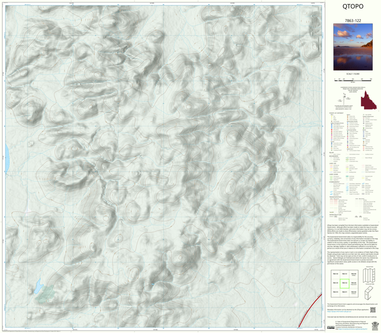 Murson Pinnacle (7863-122) Map by Department of Natural Resources and ...