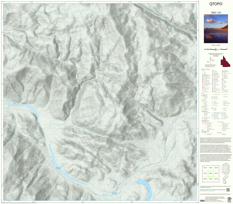 Murson Pinnacle (7863-124) Map by Department of Natural Resources and ...