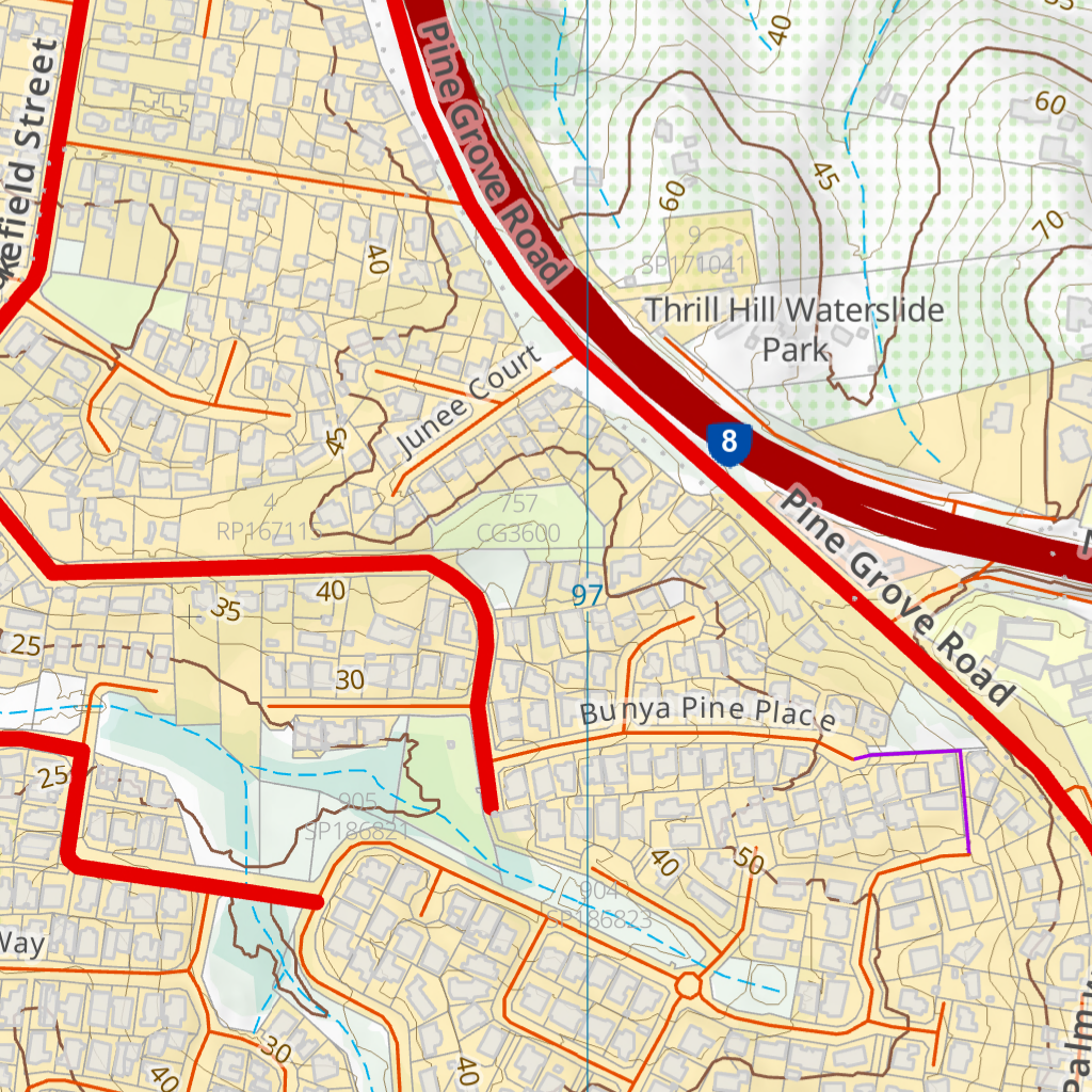 Nambour (9444-121) Map by Department of Natural Resources and Mines ...