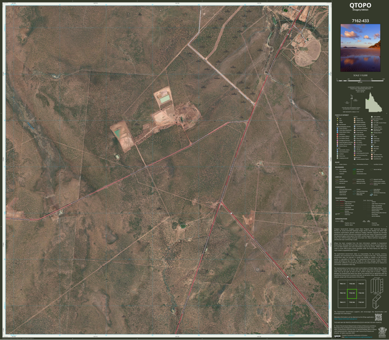 Normanton (7162-433i) Map by Department of Natural Resources and Mines ...