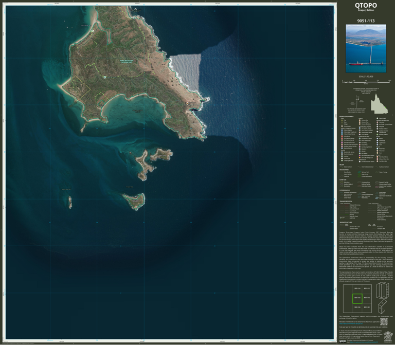 North Keppel (9051-113i) Map by Department of Natural Resources and ...