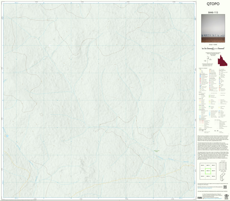 Oak Vale (8446-113) Map by Department of Natural Resources and Mines ...