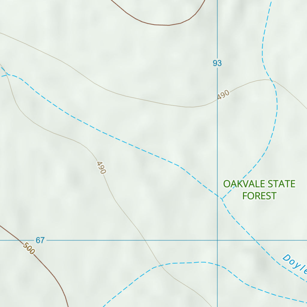 Oak Vale (8446-113) Map by Department of Natural Resources and Mines ...