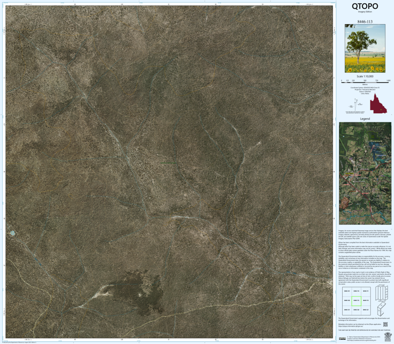 Oak Vale (8446-113i) Map by Department of Natural Resources and Mines ...