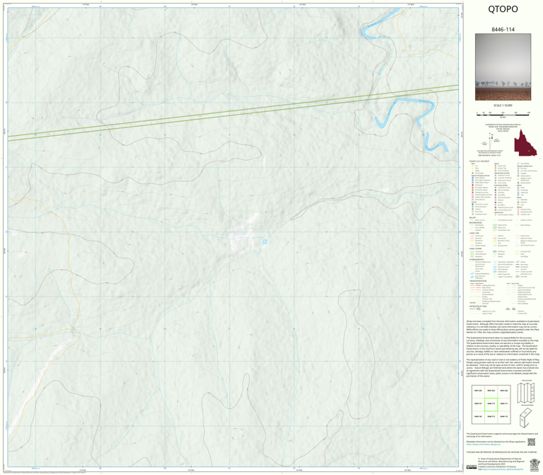 Oak Vale (8446-114) Map by Department of Natural Resources and Mines ...