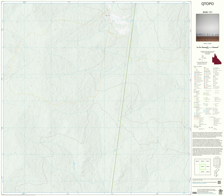 Oak Vale (8446-131) Map by Department of Natural Resources and Mines ...