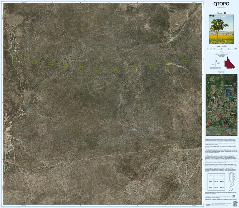 Oak Vale (8446-141i) Map by Department of Natural Resources and Mines ...