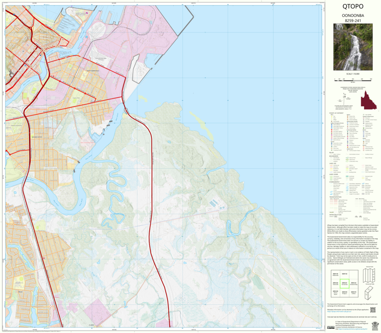 Oonoonba (8259-241) Map by Department of Natural Resources and Mines ...
