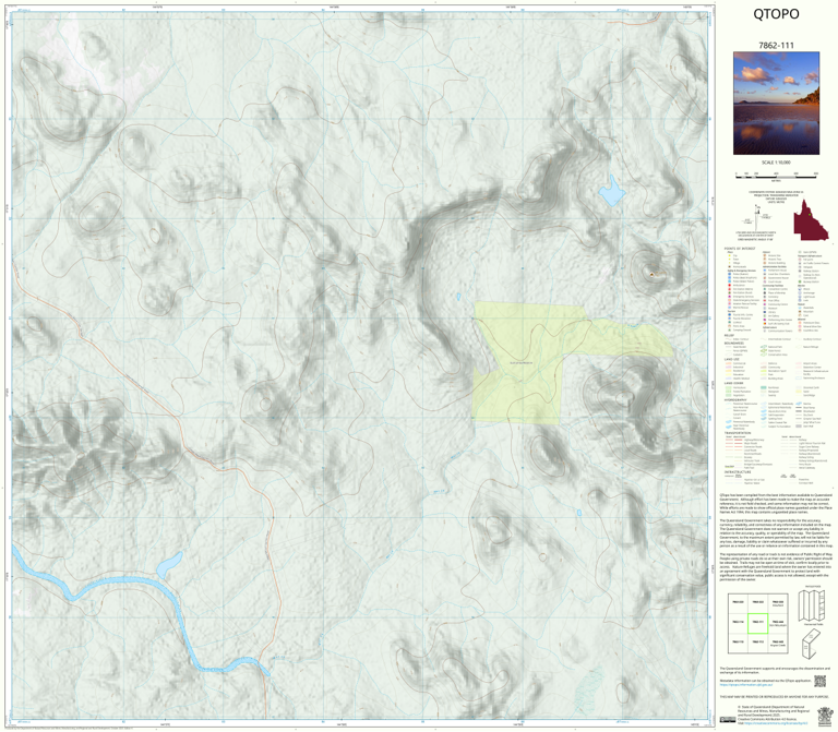 Opah (7862-111) Map by Department of Natural Resources and Mines ...