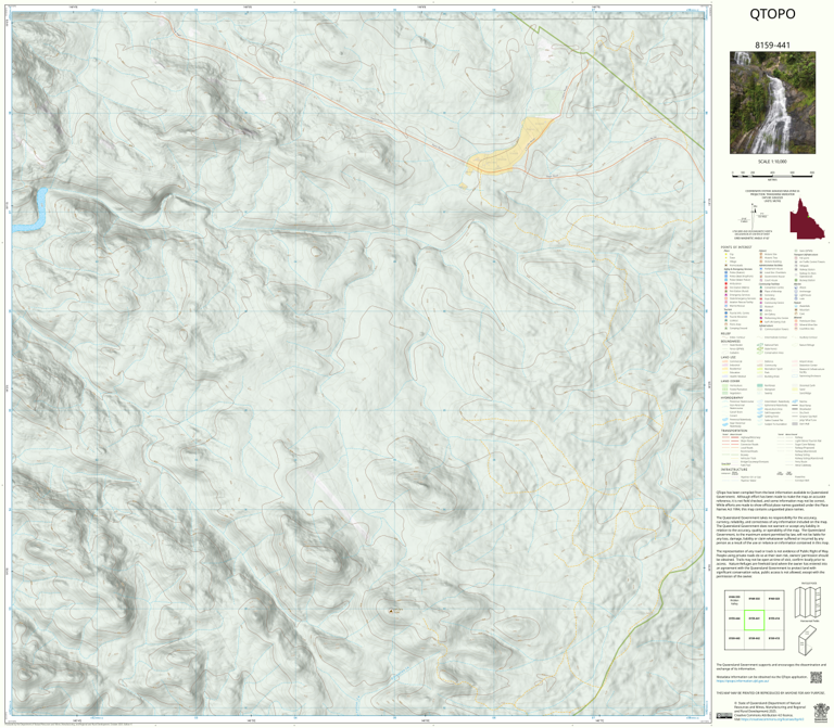 Paluma (8159-441) Map by Department of Natural Resources and Mines ...