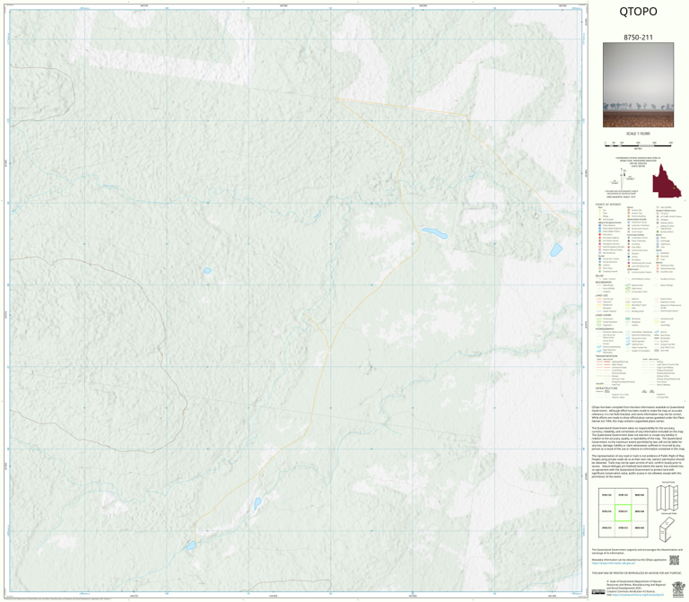 Parkes (8750-211) Map by Department of Natural Resources and Mines ...