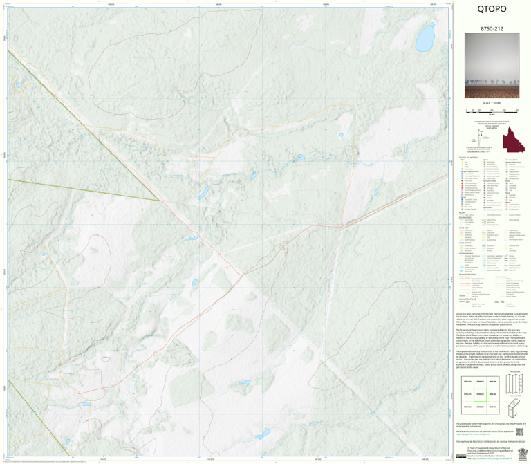 Parkes (8750-212) Map by Department of Natural Resources and Mines ...