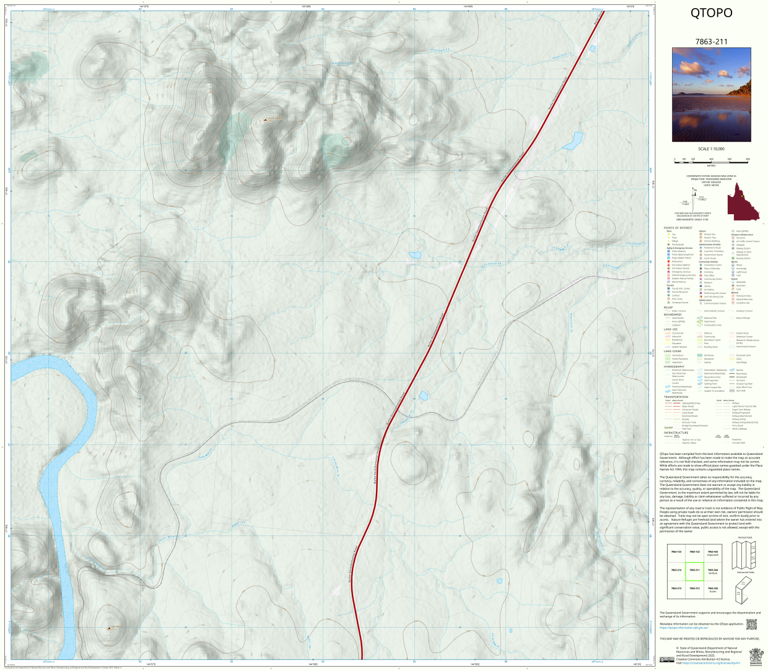 Petford (7863-211) Map by Department of Natural Resources and Mines ...