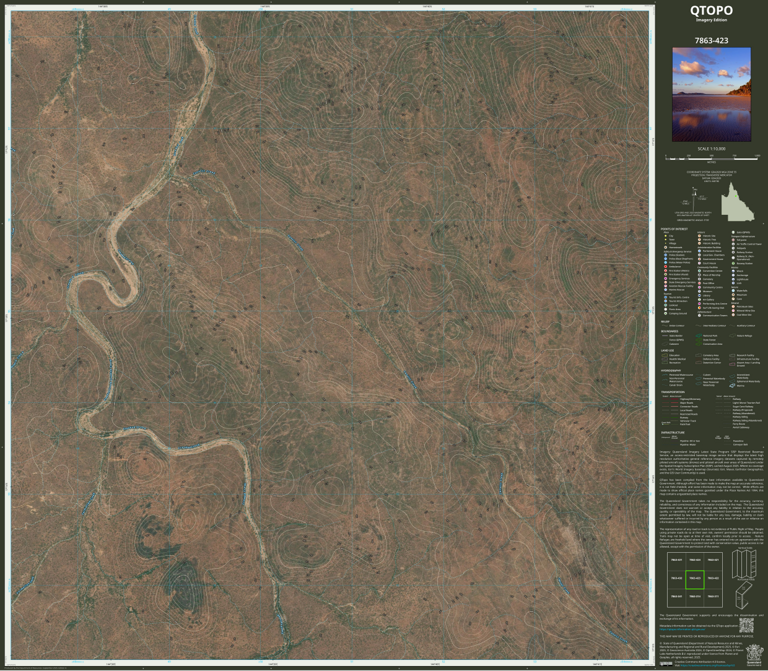 Pinchgut Pinnacle (7863-423i) Map by Department of Natural Resources ...