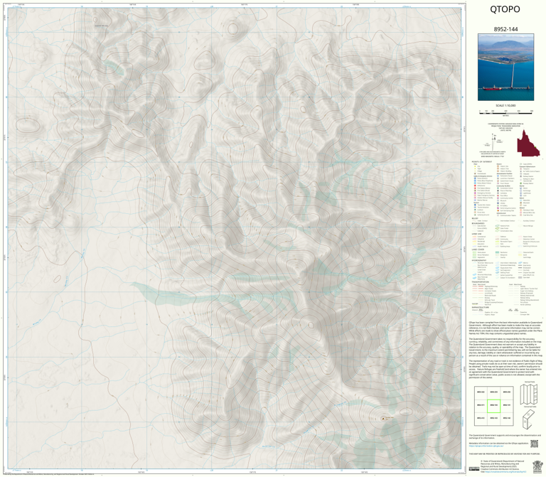 Polygon (8952-144) Map by Department of Natural Resources and Mines ...
