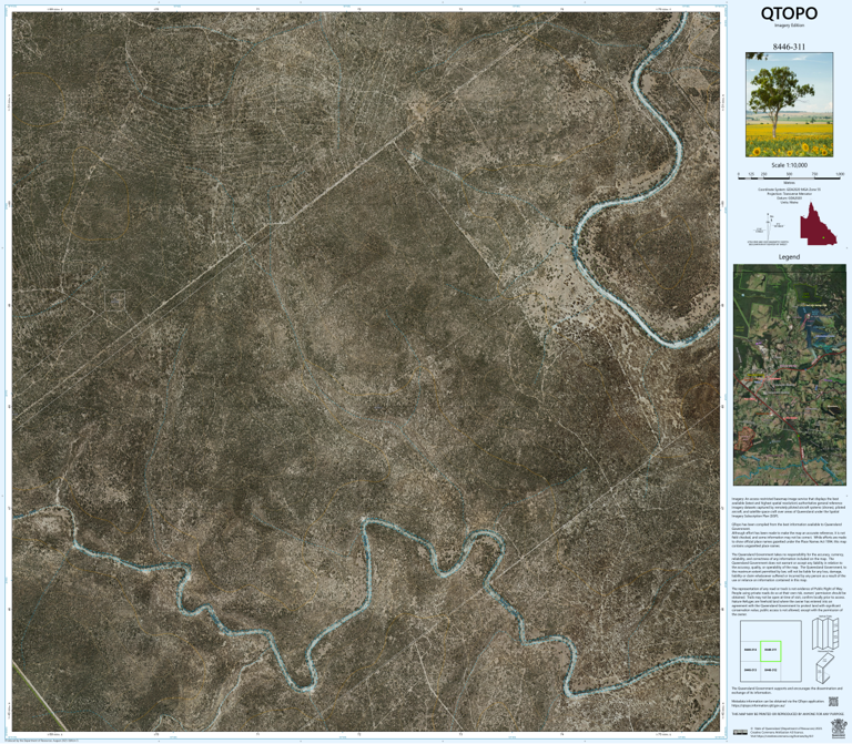 Possession Creek (8446-311i) Map by Department of Natural Resources and ...
