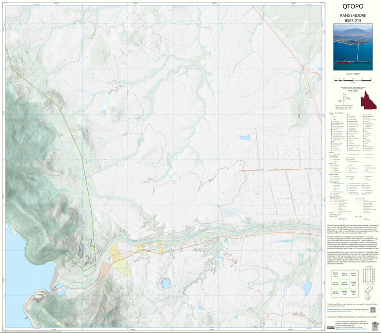 Rangemoore (8557-213) Map by Department of Natural Resources and Mines ...