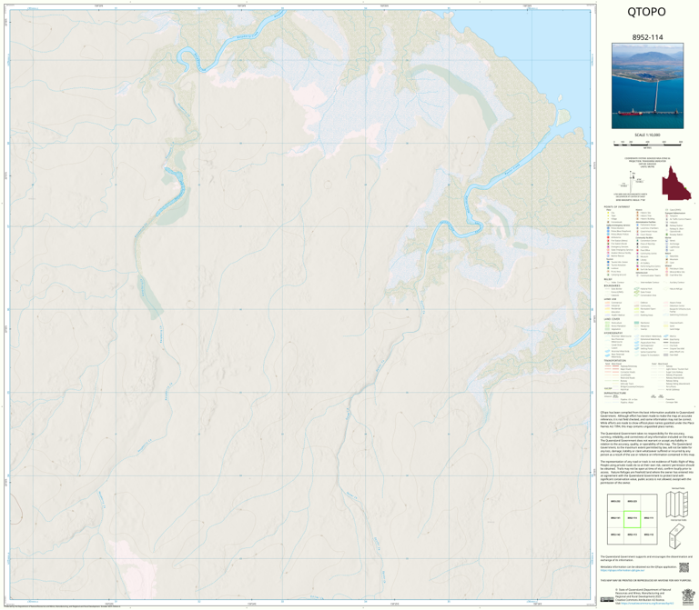 Raspberry Vale (8952-114) Map by Department of Natural Resources and ...