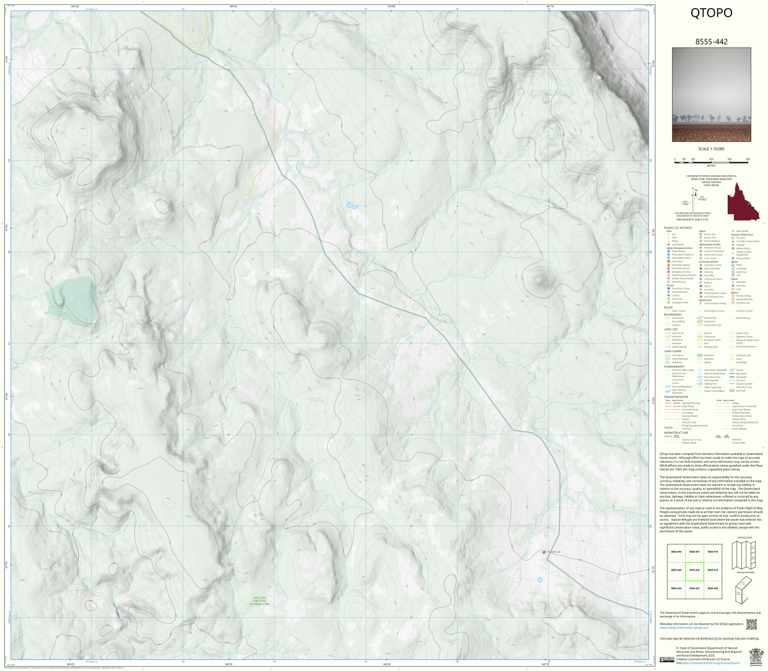 Redcliffe Vale (8555-442) Map by Department of Natural Resources and ...