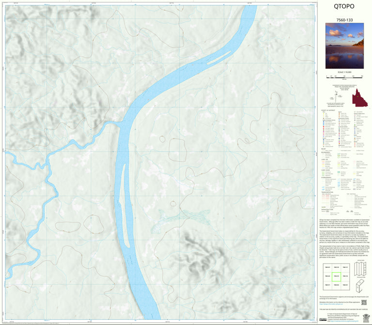 Robertson River (7560-133) Map by Department of Natural Resources and ...