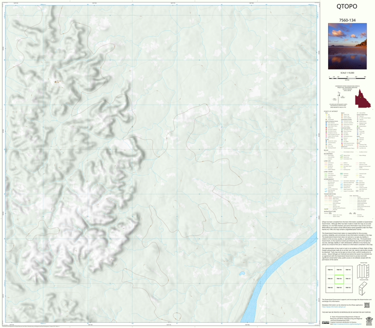Robertson River (7560-134) Map by Department of Natural Resources and ...