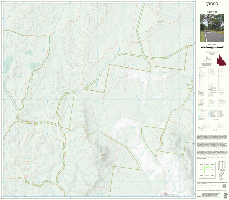 Robinson Range (9347-232) Map by Department of Natural Resources and ...