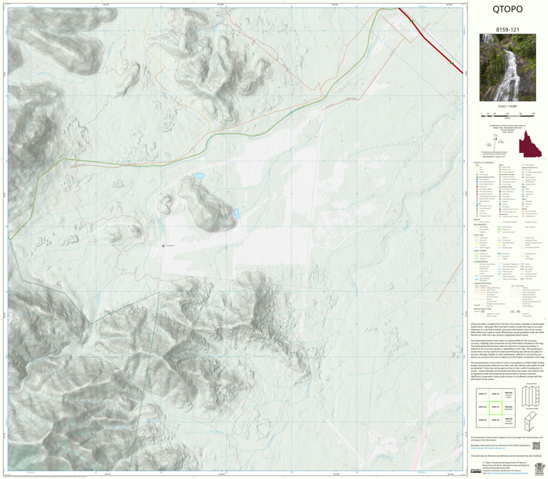 Rollingstone (8159-121) Map by Department of Natural Resources and ...