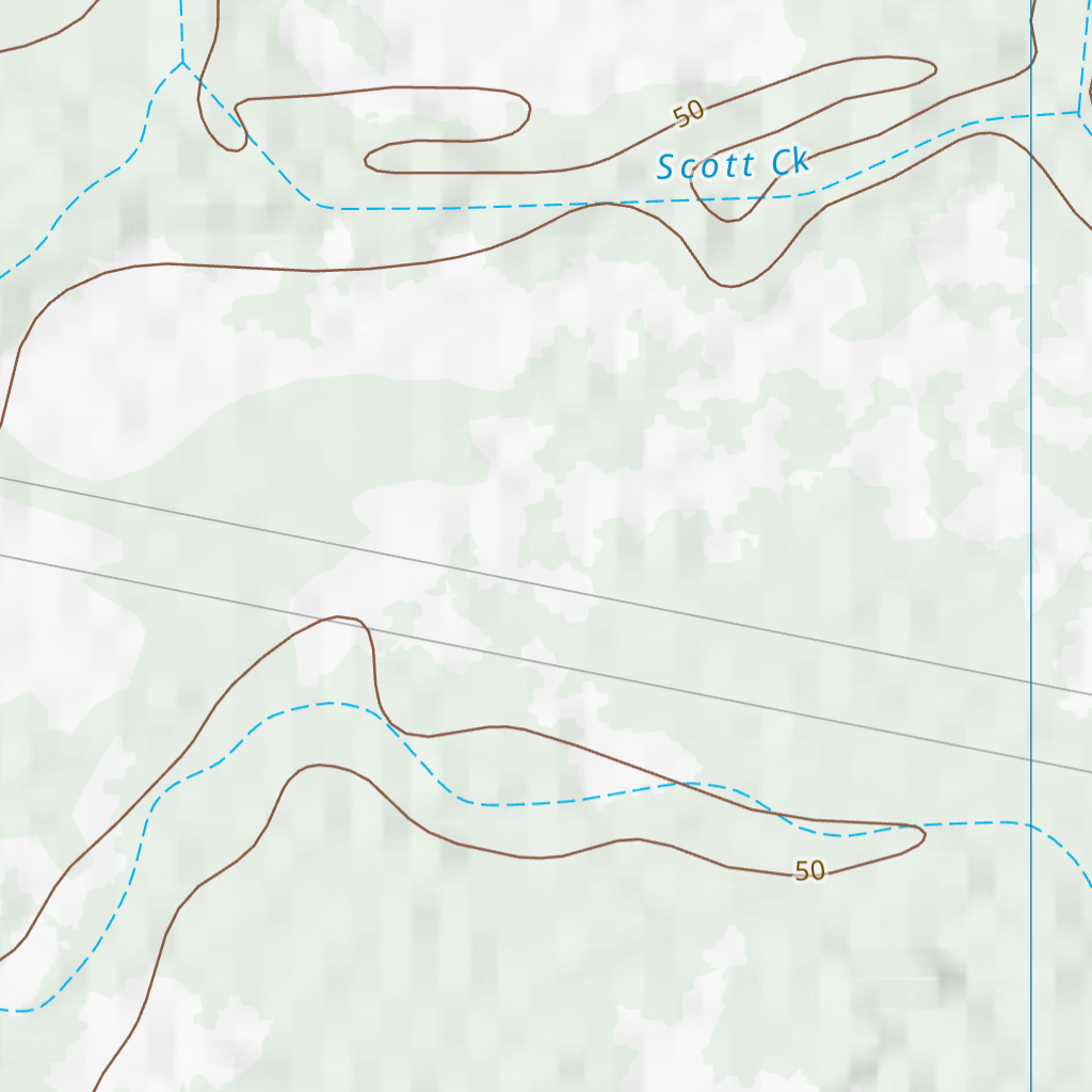 Scott Creek (8357-114) Map by Department of Natural Resources and Mines ...